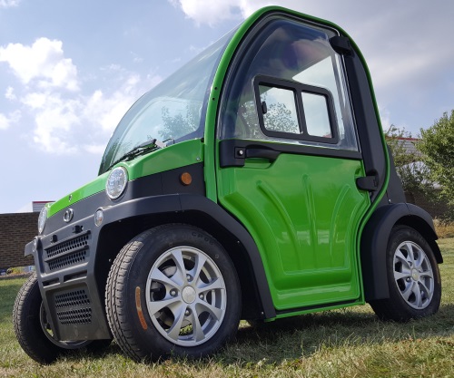 Two Passenger Electric Lsv Street Legal Low Speed Vehicle