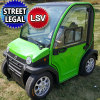 Low Speed Vehicles, Street Legal Vehicles, Street Legal Off Road 