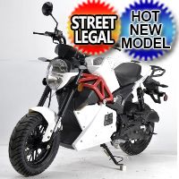 50cc 4 Stroke Boom VIP Moped Scooter