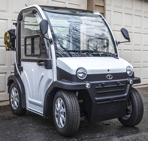 Two Passenger Electric LSV Street Legal Low Speed Vehicle