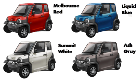 Four Passenger Electric LSV Street Legal Low Speed Vehicle