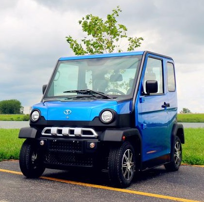 Four Passenger Electric LSV Street Legal Low Speed Vehicle