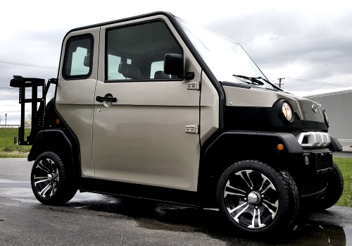 Four Passenger Electric LSV Street Legal Low Speed Vehicle