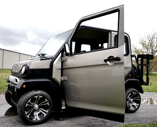 Four Passenger Electric LSV Street Legal Low Speed Vehicle