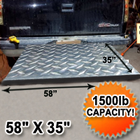 LiftGate Lift Hitch Heavy Duty Vehicle Hitch Lift Gate - 1500 lb Capacity