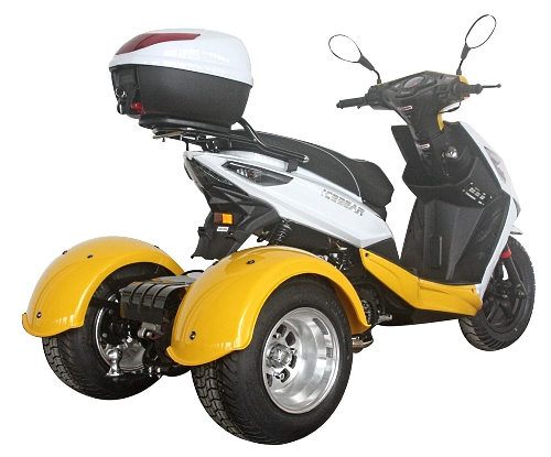 Mojo Magic 150cc Trike Scooter 4 Stroke Single Cylinder Gas Trike Moped ...