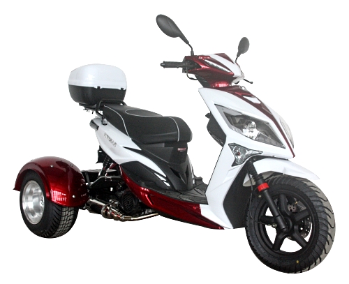 Mojo Magic 150cc Trike Scooter 4 Stroke Single Cylinder Gas Trike Moped ...