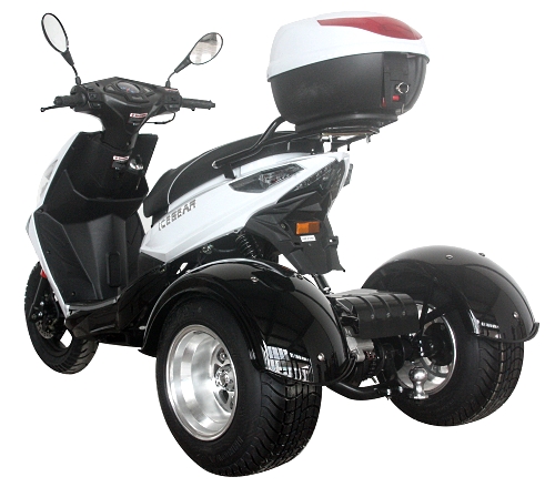 Mojo Magic 150cc Trike Scooter 4 Stroke Single Cylinder Gas Trike Moped ...