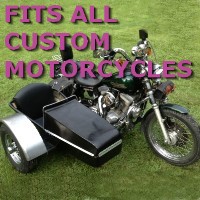 Rocket Side Car Motorcycle Sidecar Kit - Fits All Models